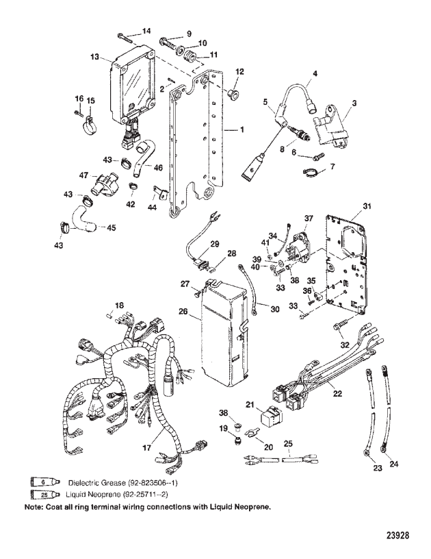 Genuine Mercury Marine parts, large inventory, fast shipping