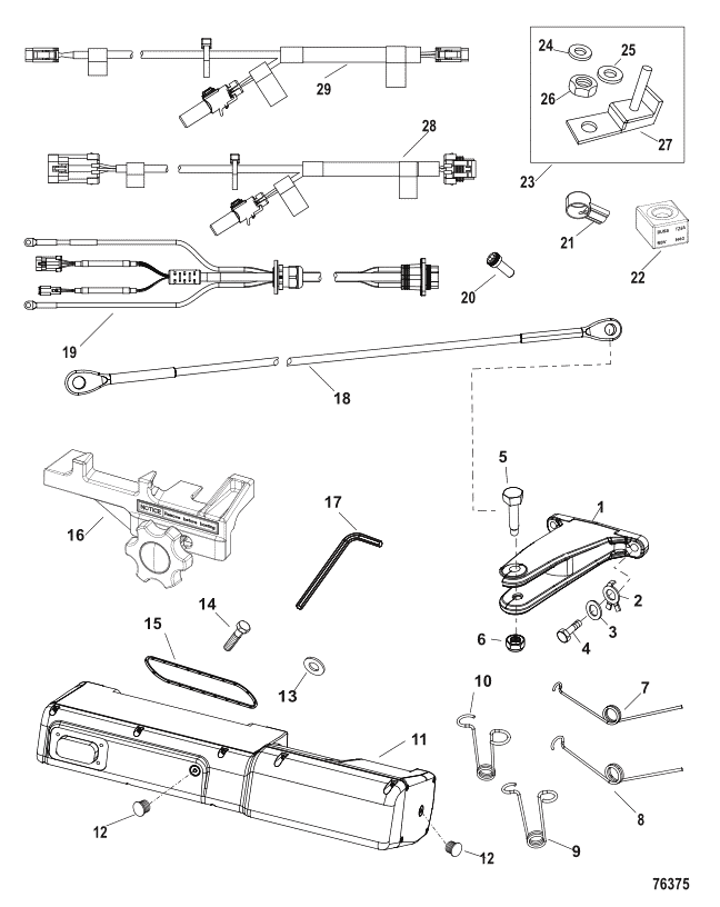 Genuine Mercury Marine parts, large inventory, fast shipping
