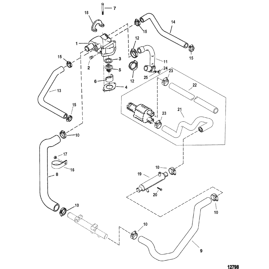 Genuine Mercury Marine parts, large inventory, fast shipping