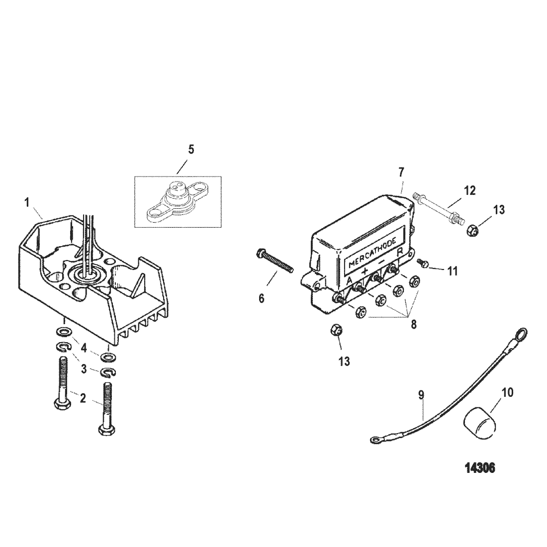 Genuine Mercury Marine parts, large inventory, fast shipping