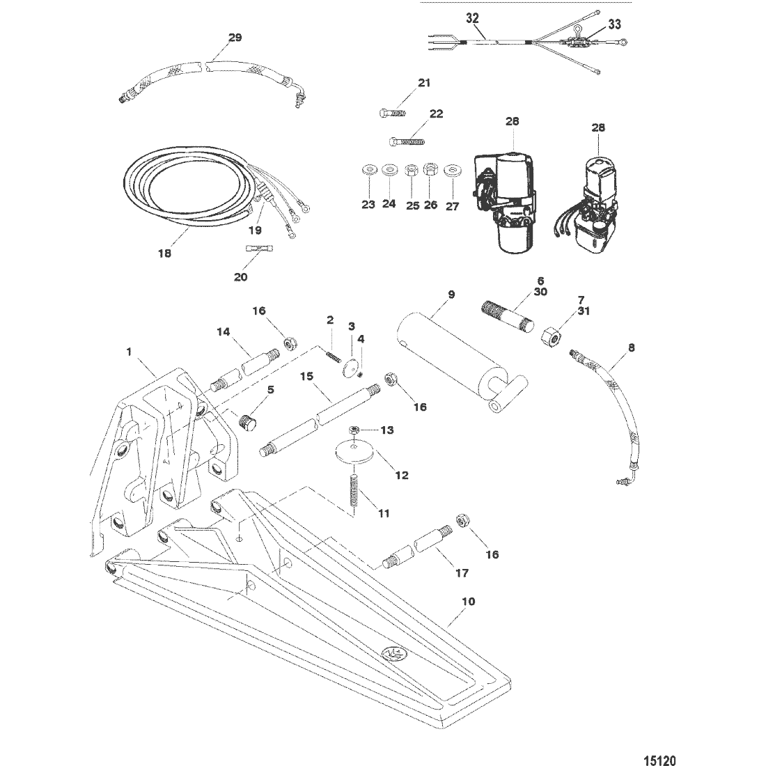Genuine Mercury Marine parts, large inventory, fast shipping
