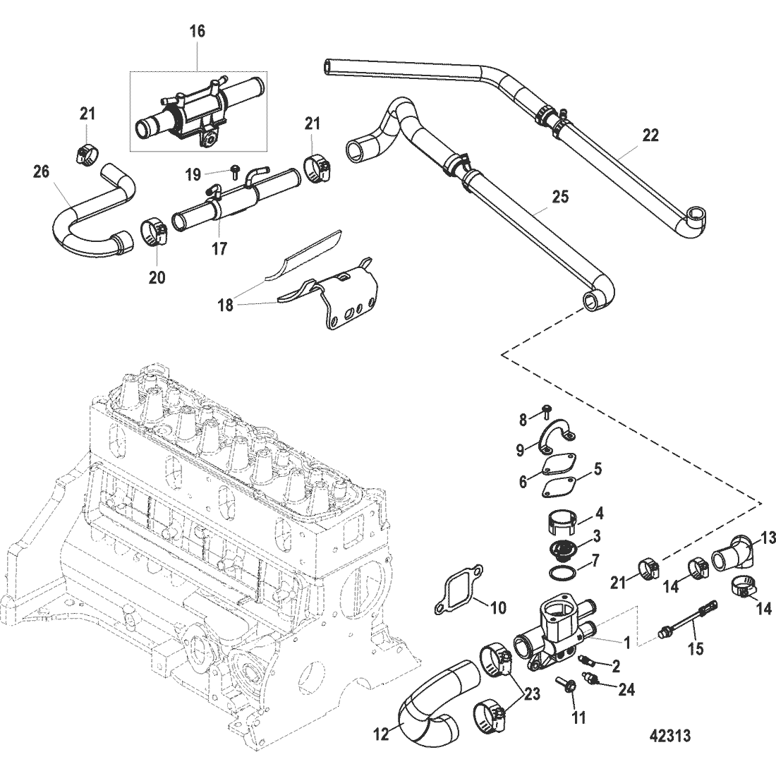 Genuine Mercury Marine parts, large inventory, fast shipping