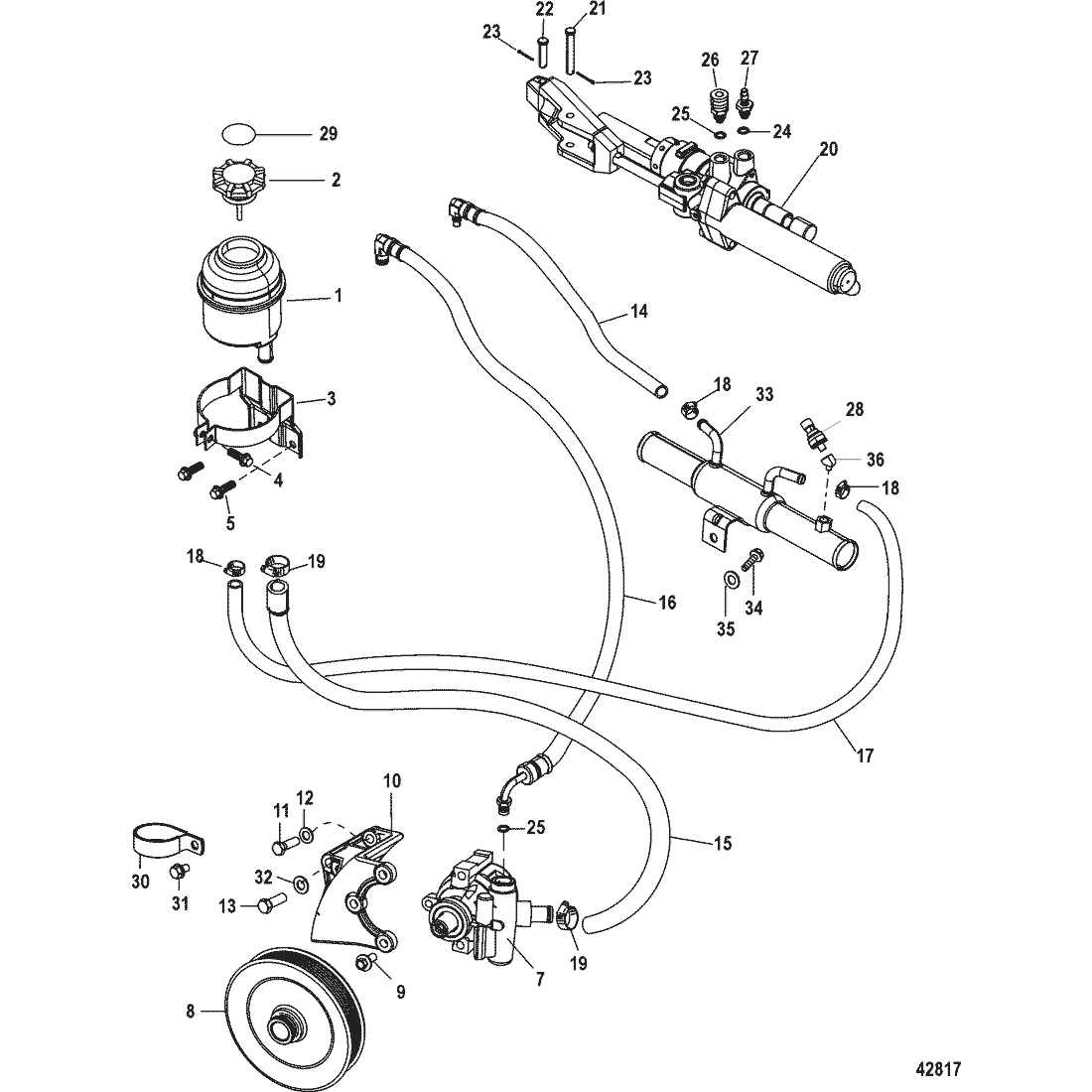 Genuine Mercury Marine parts, large inventory, fast shipping