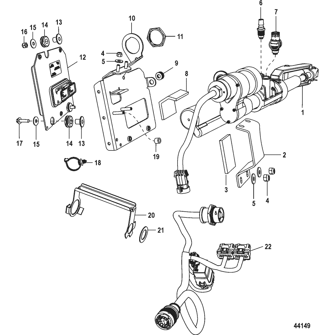 Genuine Mercury Marine parts, large inventory, fast shipping