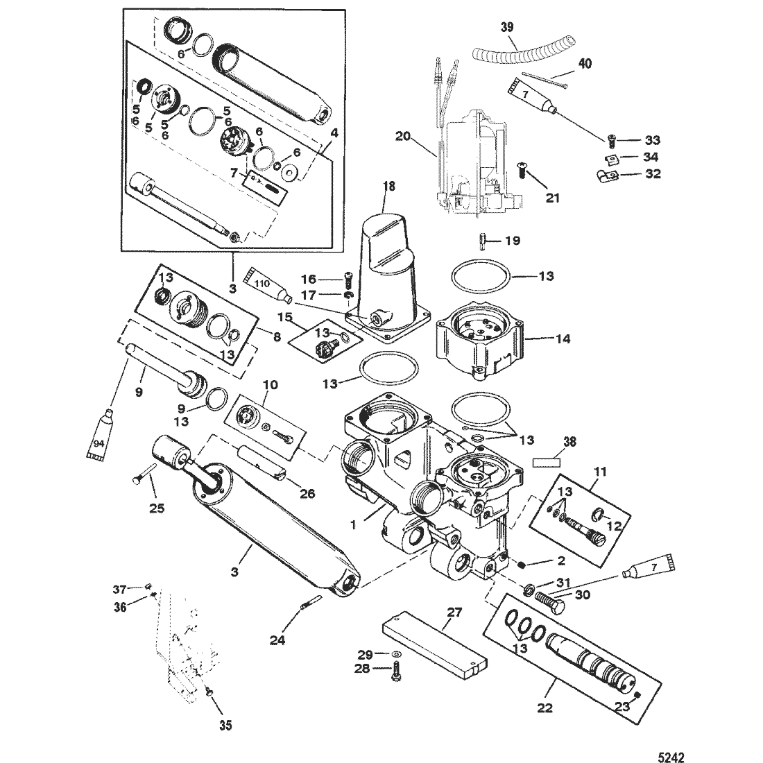 Genuine Mercury Marine parts, large inventory, fast shipping