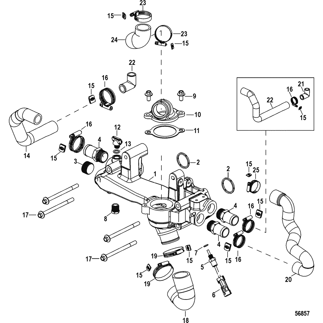 Genuine Mercury Marine parts, large inventory, fast shipping