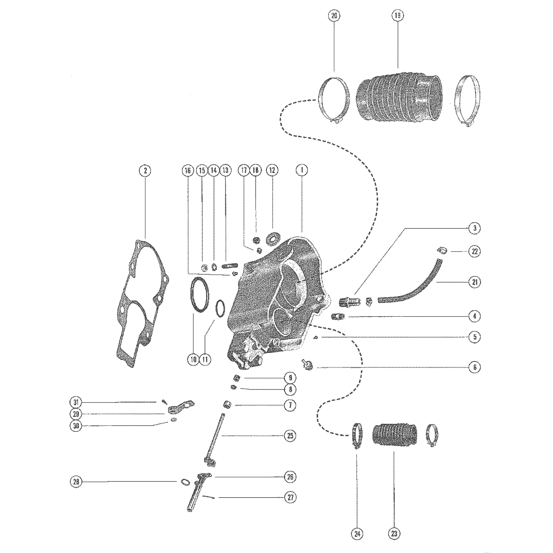 Genuine Mercury Marine parts, large inventory, fast shipping