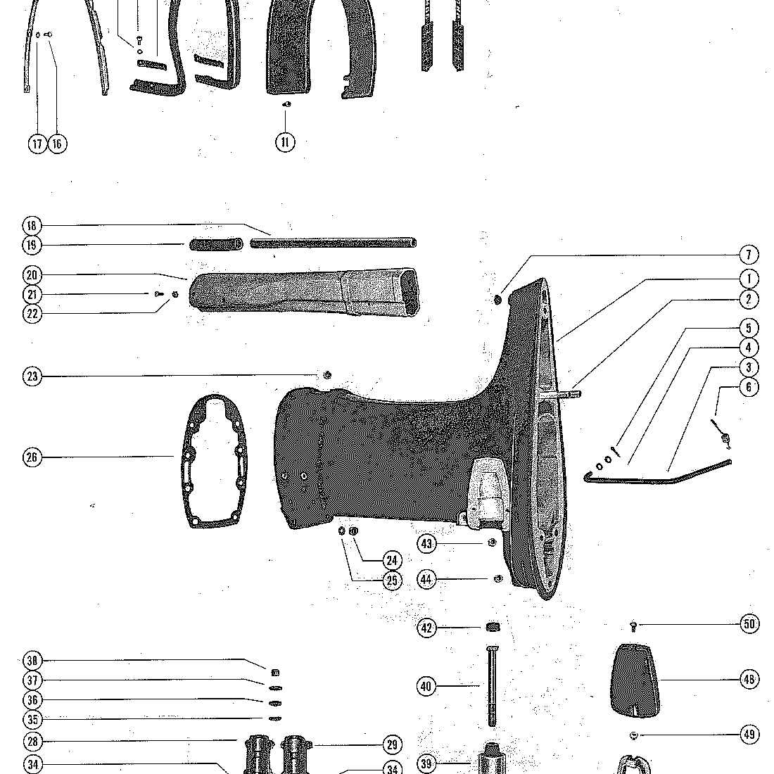 Genuine Mercury Marine parts, large inventory, fast shipping