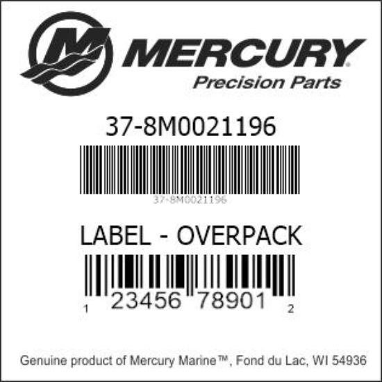Genuine Mercury Marine parts, large inventory, fast shipping. Mercury ...