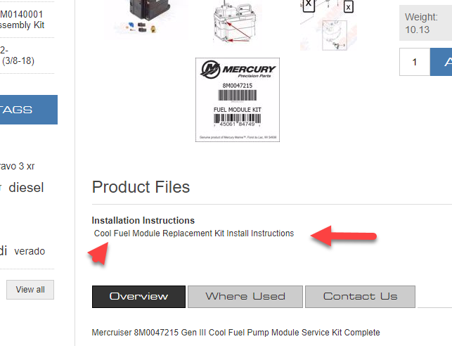 Genuine Mercury Marine parts, large inventory, fast shipping. Mercury ...